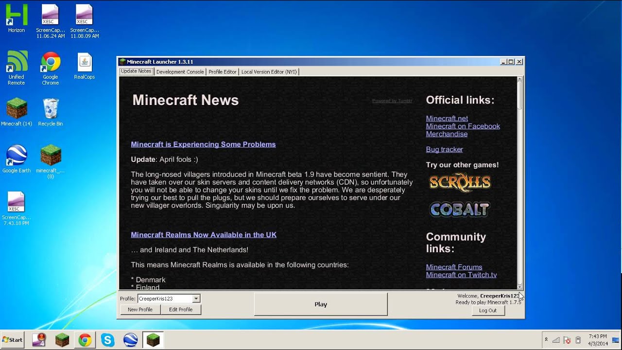 Add Me On Skype/Play With Me On MineCraft - YouTube