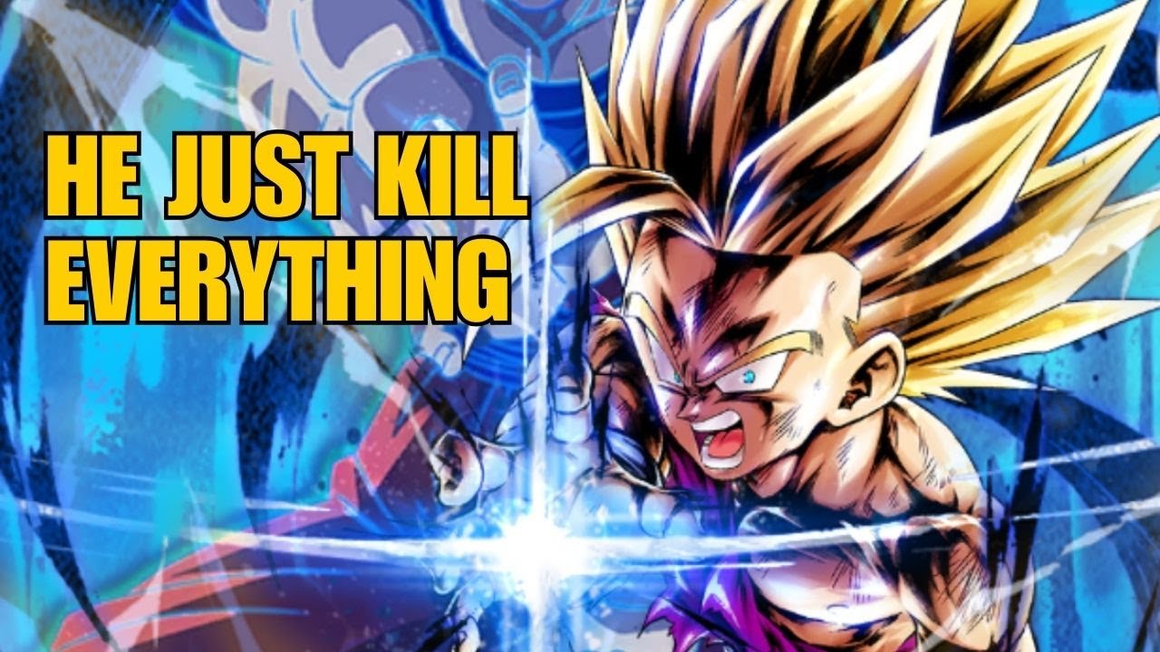 THE DAMAGE IS REAL - GOHAN SSJ2 (DRAGON BALL LEGENDS) - YouTube