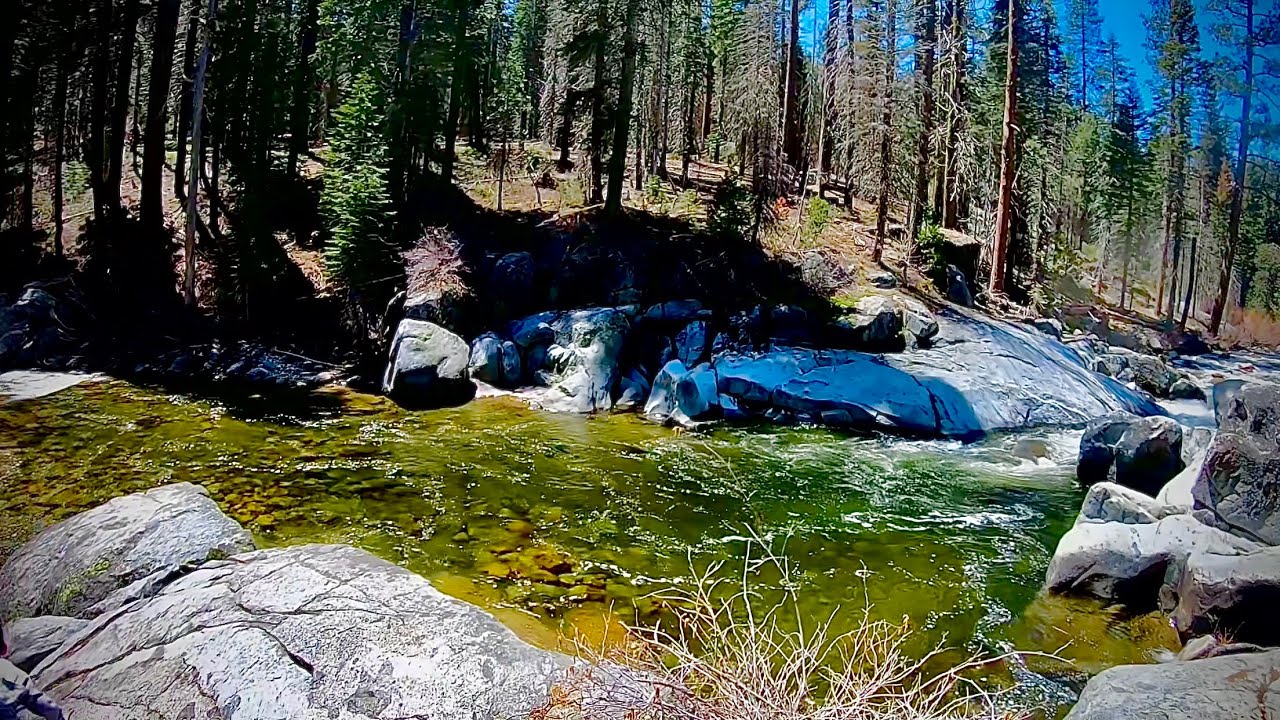 Drive up to Dinkey Creek - YouTube