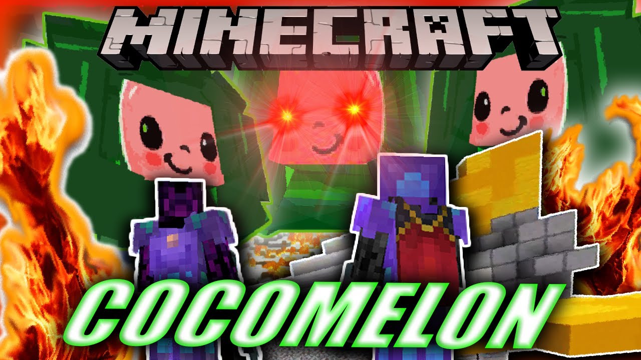 I made a Cocomelon Minecraft Boss! JustDerals crazy Minecraft Mod Adventures - YouTube
