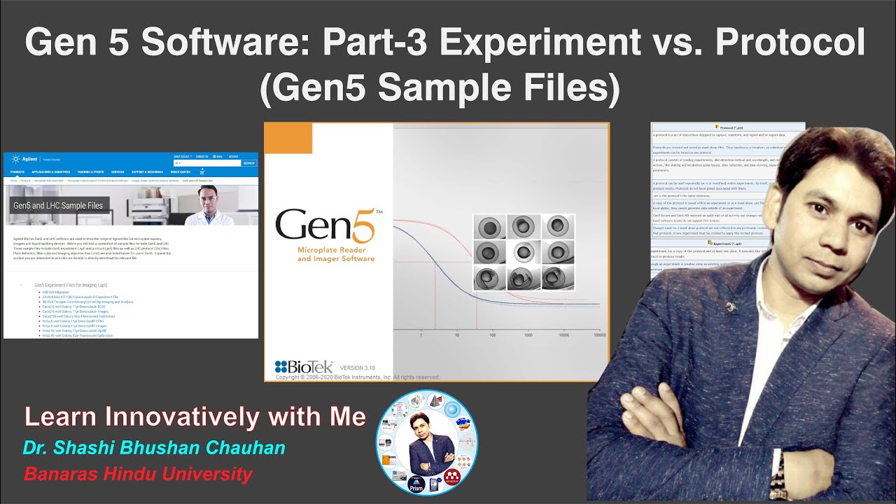 Gen 5 Software: Part 3 Experiment vs. Protocol (Gen5 Sample Files ...