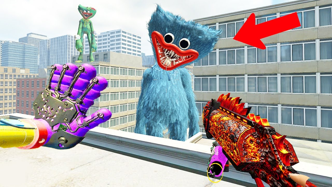 ZOMBIE HUGGY WUGGY & SCARY HUGGY WUGGY ARE HUNTING FOR ME… | POPPY ...