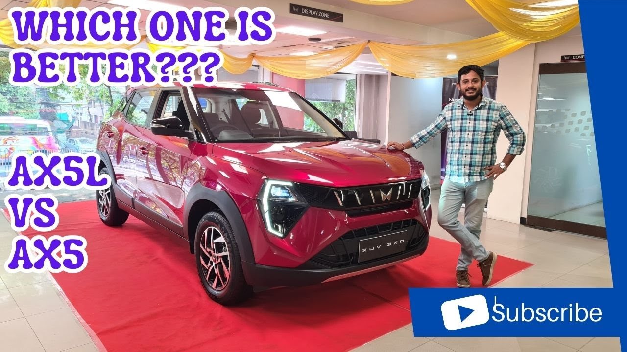 Mahindra XUV 3XO AX5L vs AX5 | Detailed Comparison with Price ...