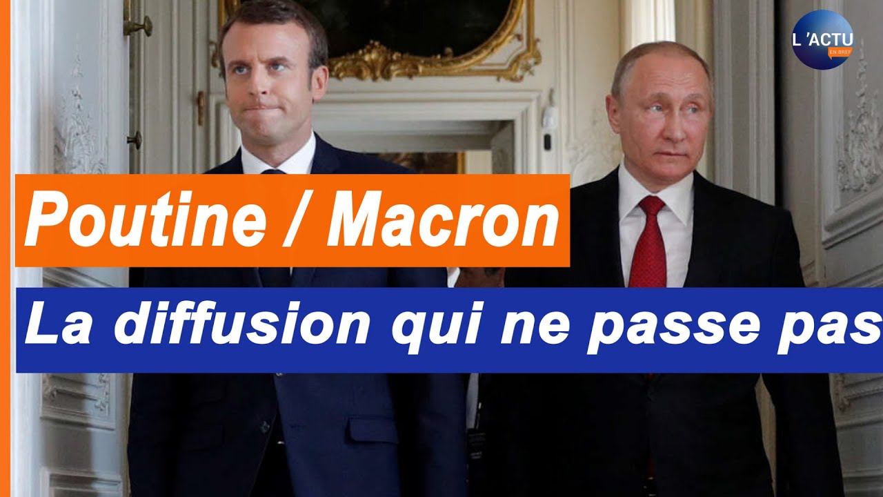 Poutine Macron, la diffusion d'images qui ne passe pas!!!!! - YouTube