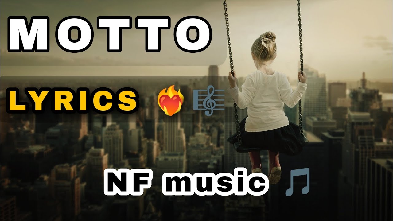 MOTTO — LYRICS Video NF music 🎵 song #nfmusic #lyricvideo ️‍🔥 #ifeelyou ...