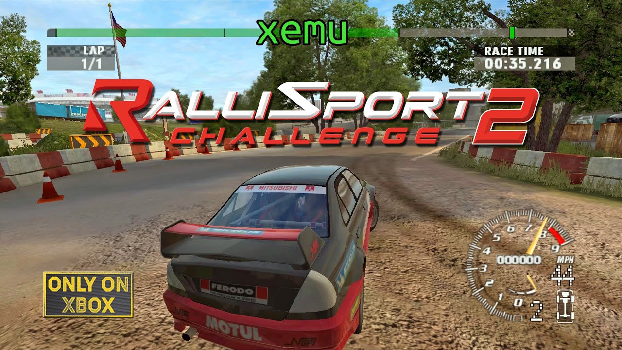 RalliSport Challenge 2 | xemu Microsoft Xbox Emulator - YouTube