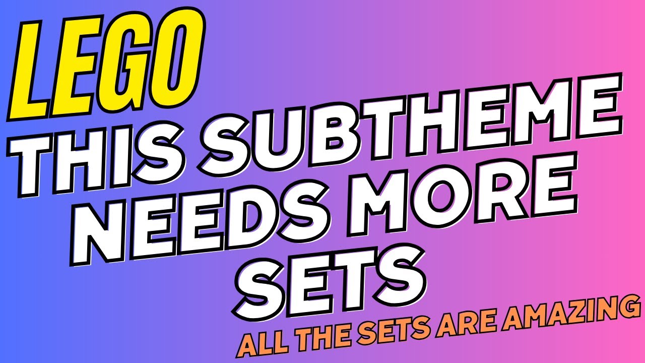 This Lego Star Wars Subtheme Needs More ASAP - YouTube