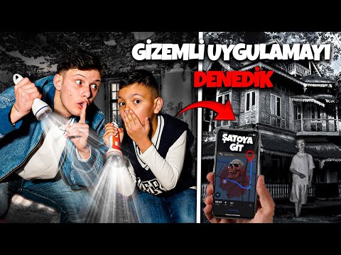 GECE “GİZEMLİ UYGULAMANIN” SÖYLEDİĞİ YERLERE GİTTİK!? (mezarlığa götürdü!)