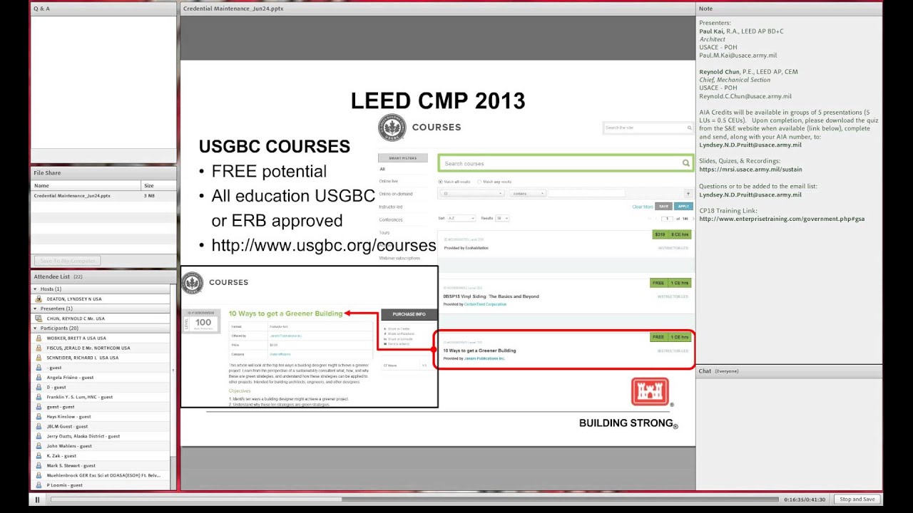 Credential Maintenance for LEED Accreditation & CEM Certification - YouTube