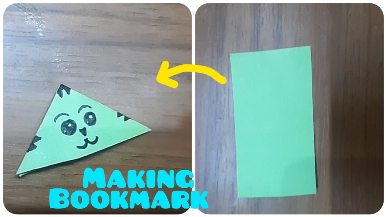 How to make cute rabbit bookmark🔖🐇🐰 - YouTube