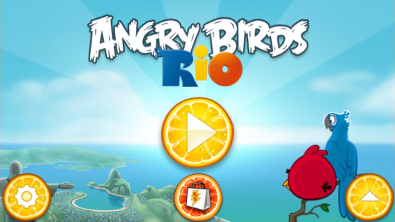 Angry Birds Rio 1.5.0 iPhone Android Port Gameplay - YouTube