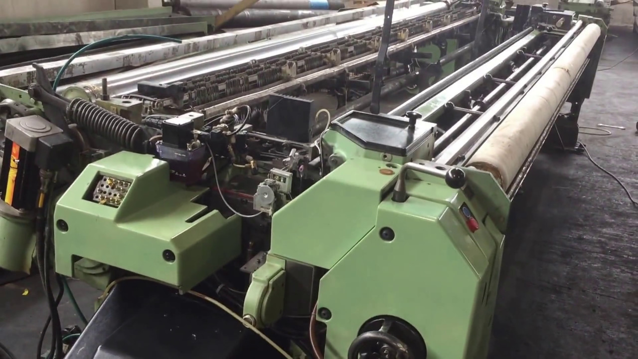 Item#005269 Sulzer Projectile Looms P7150 460 cm #5 - YouTube
