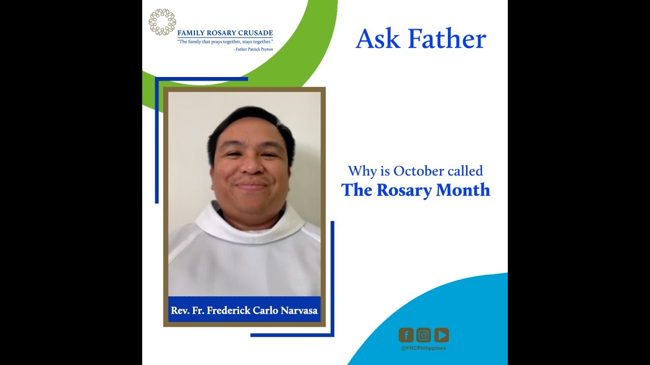 Why is October called The Rosary Month? - YouTube