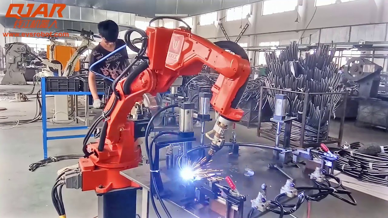 【QJRH4 1】Baby Carriage weldingPendulum welding&Arc welding - YouTube