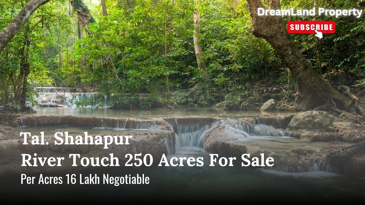 12 Mnth River Water Touch,250 Acres At Rs 16 Lkhs Per Acre,Opp Ganesh ...