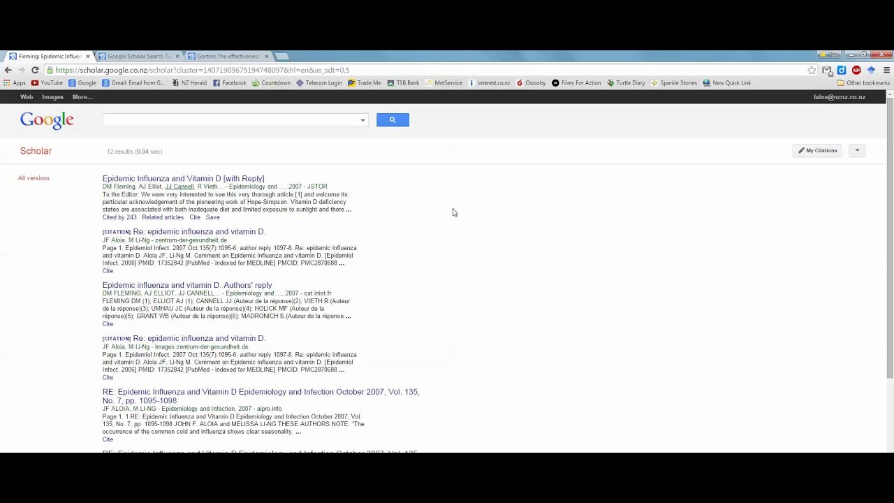 How to Use Google Scholar - YouTube