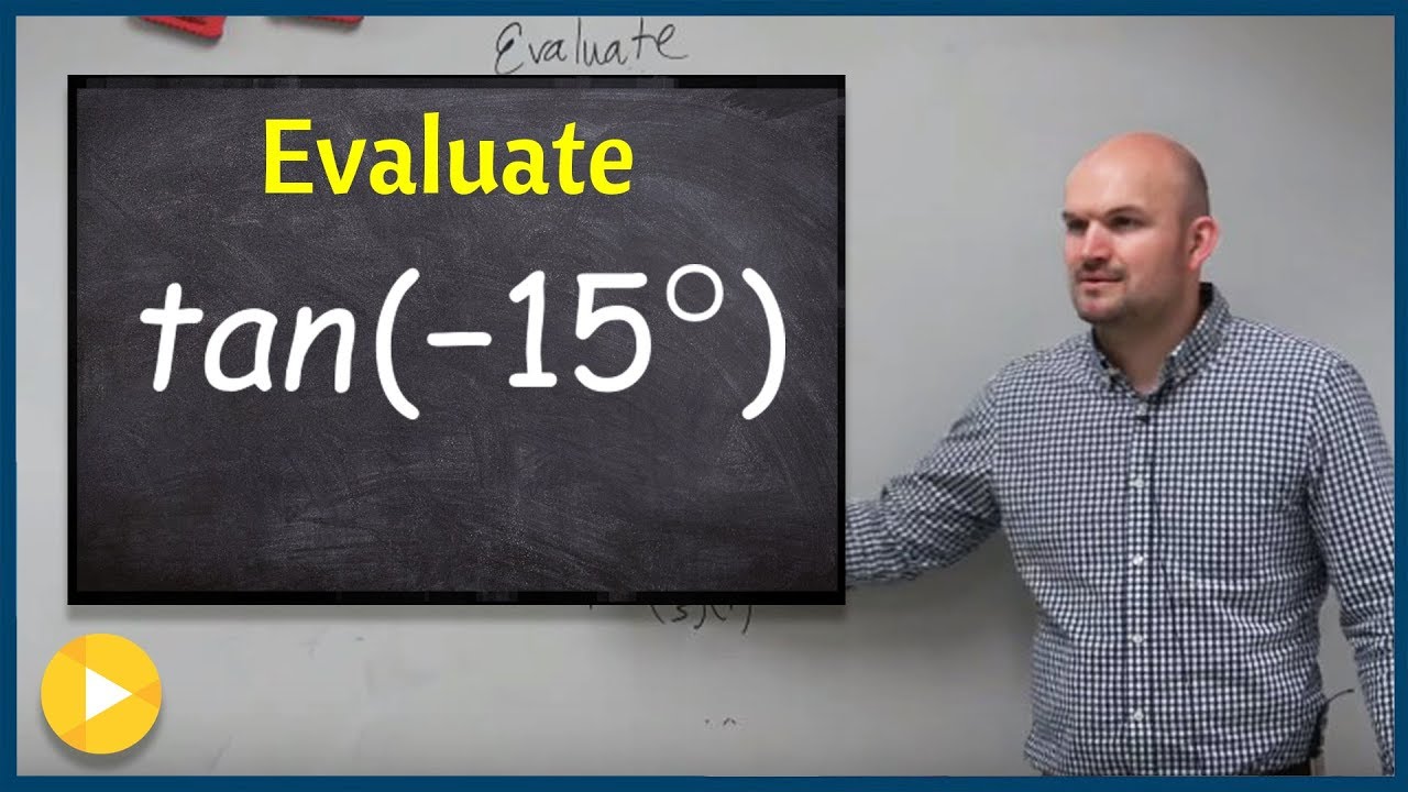 Evaluate Tangent Sum And Difference Formula YouTube Evaluate Tangent Sum And Difference Formula YouTube