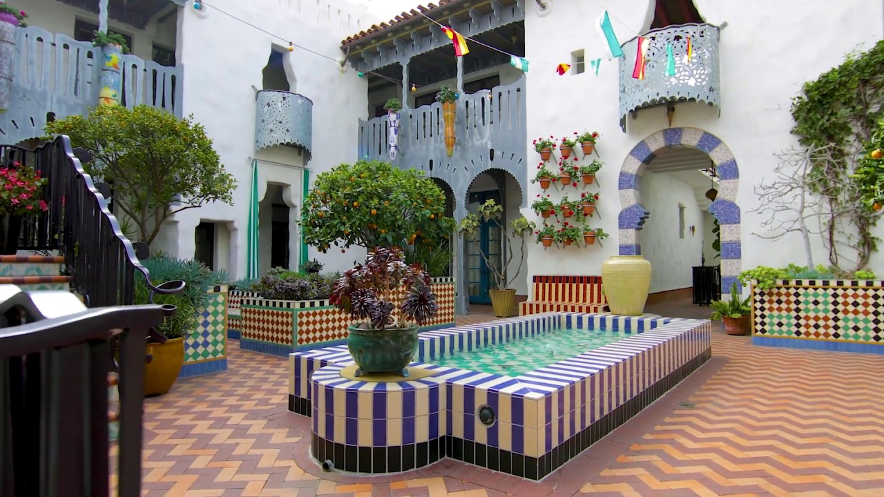The Penthouse at El Andaluz, Santa Barbara, California - YouTube