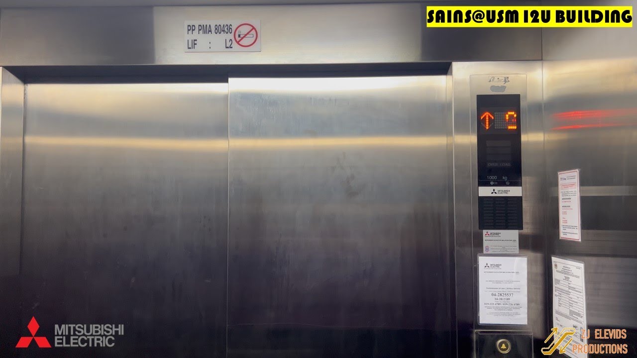 Mitsubishi Elevator at Sains @ USM i2U Building, Bukit Jambul, Penang ...