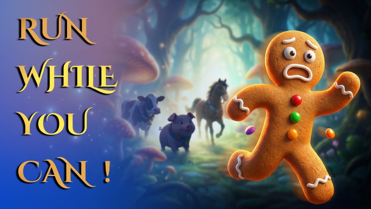 The Gingerbread Man - English Animated Fairy Tale for Children - YouTube