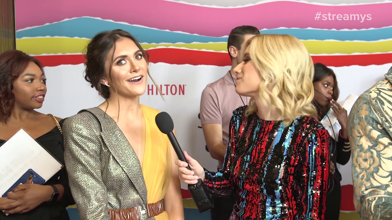 Alyson Stoner Red Carpet Interview - Streamys 2018 - YouTube