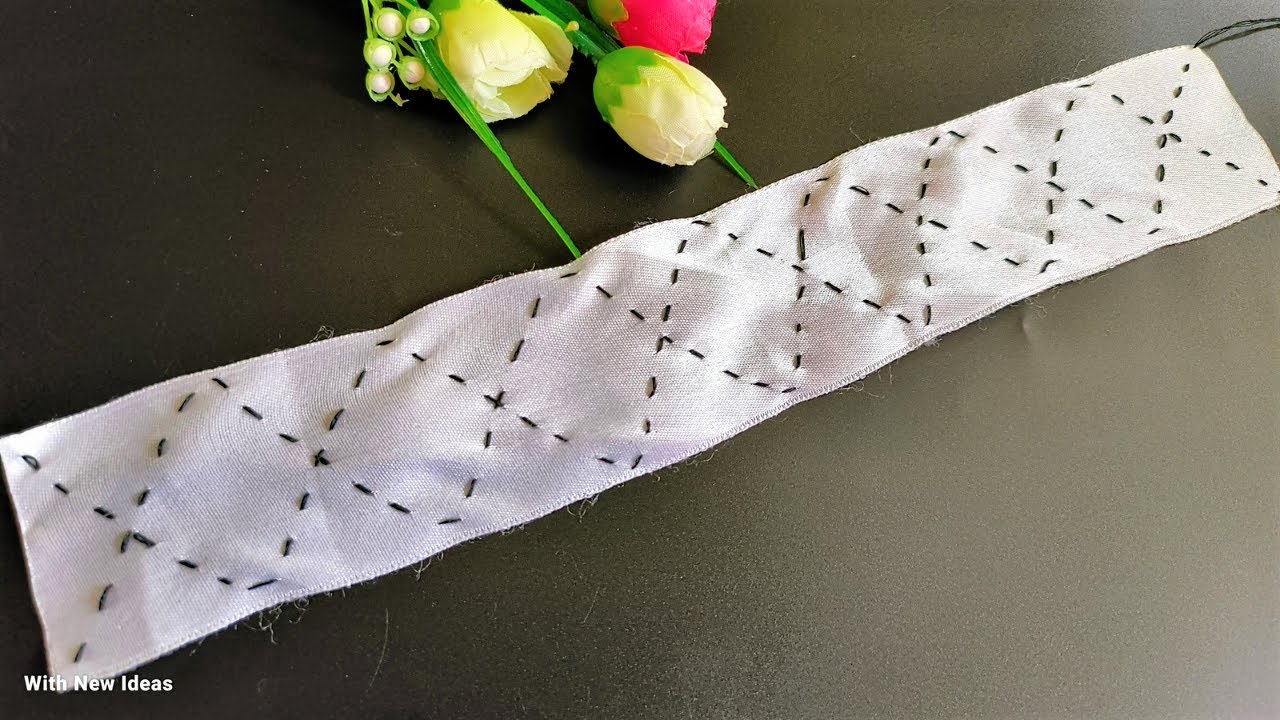 Creative And Amazing!!! Art Using Ribbon - YouTube