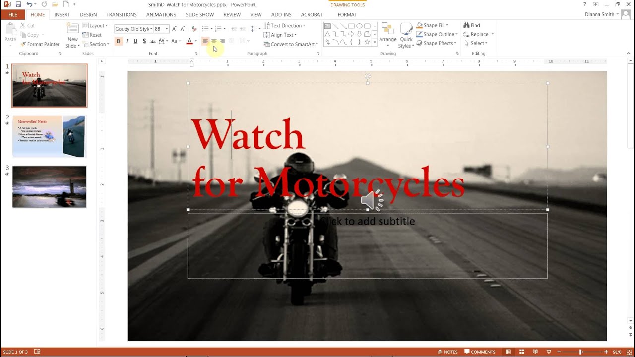 PowerPoint Chapter 3a - YouTube