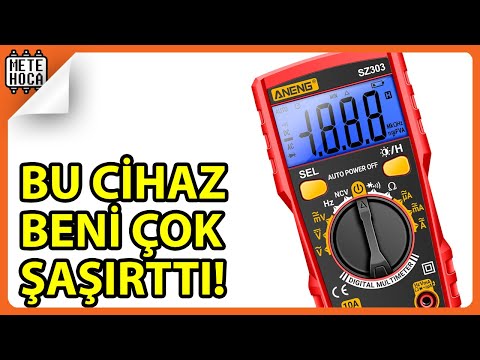 EN UCUZ OTOMATİK | ANENG SZ303 MULTİMETRE | DÜRÜST İNCELEME