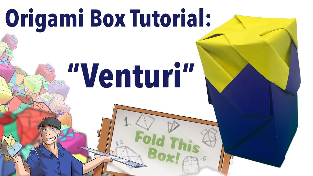 Fold This Box: Origami Box Venturi - YouTube