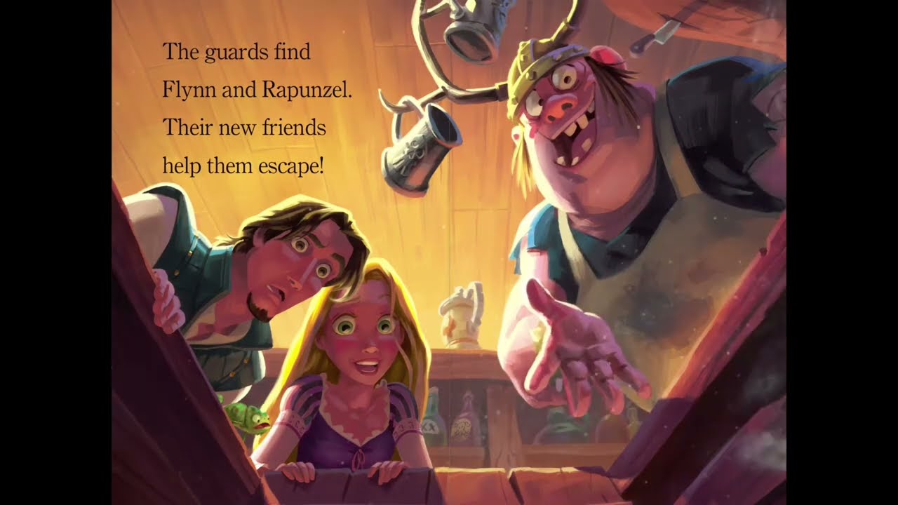 Disney “Tangled: Outside my Window” 🌺 Fairy Tales Read Aloud | Bedtime ...