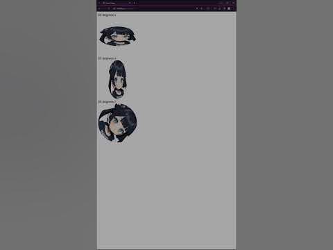 Rotate and Spin Images In HTML CSS - YouTube
