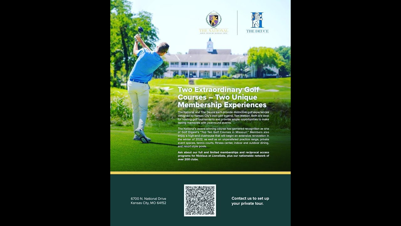 The National & Deuce Golf Clubs of Kansas City 2023 - YouTube