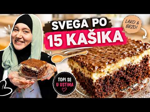 BRZI KOKOS KOLAČ na kašike | Bez vage i komplikacija!