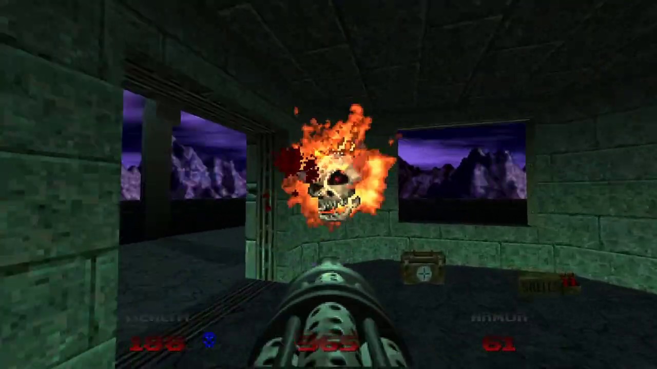 Doom 64 (2020) - The Lair WMD Max% route rough draft - YouTube