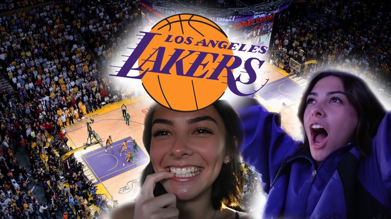 First NBA Lakers Game! - YouTube