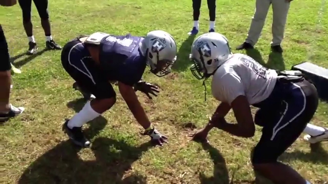 Week 1 Spring Practice - Huntington High School Raiders - YouTube