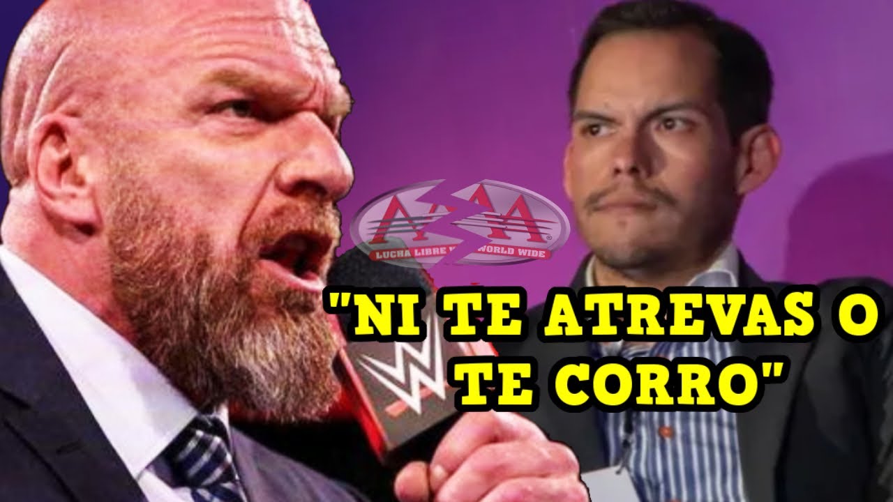 WWE AM3NAZA A LA DIRECTIVA DE AAA Y CAMBIA SUS PLANES AL ÚLTIMO MOMENTO ...