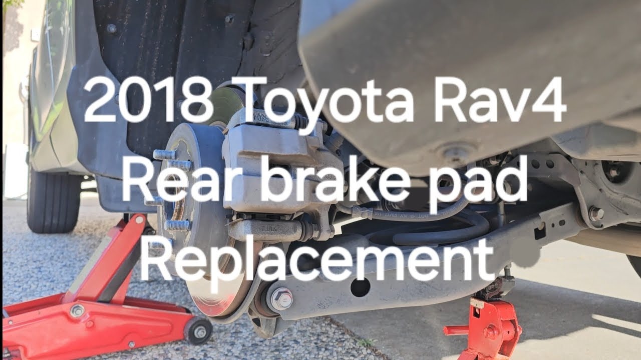 2013-2018 Toyota RAV4 Rear brake pad replacement - YouTube