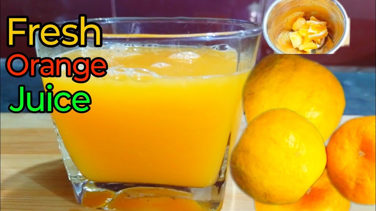 Fresh orange juice 🍊.How is orange juice made.Homemade orange juice.@veenaodiavlogs9215 - YouTube