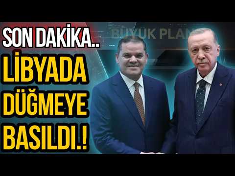 LİBYA'DA DÜĞMEYE BASILDI!