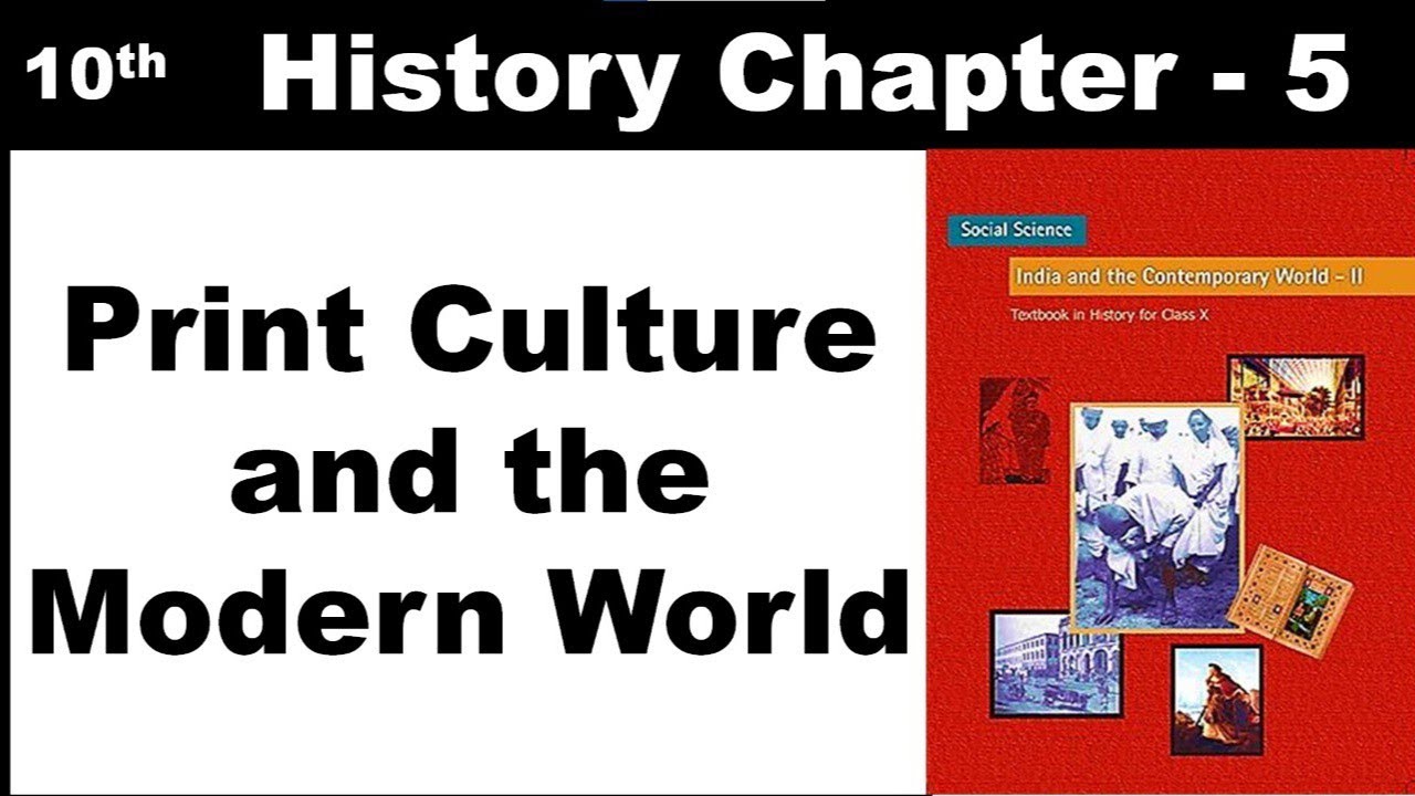 10th History - Print Culture and the Modern World Part - 1 - YouTube