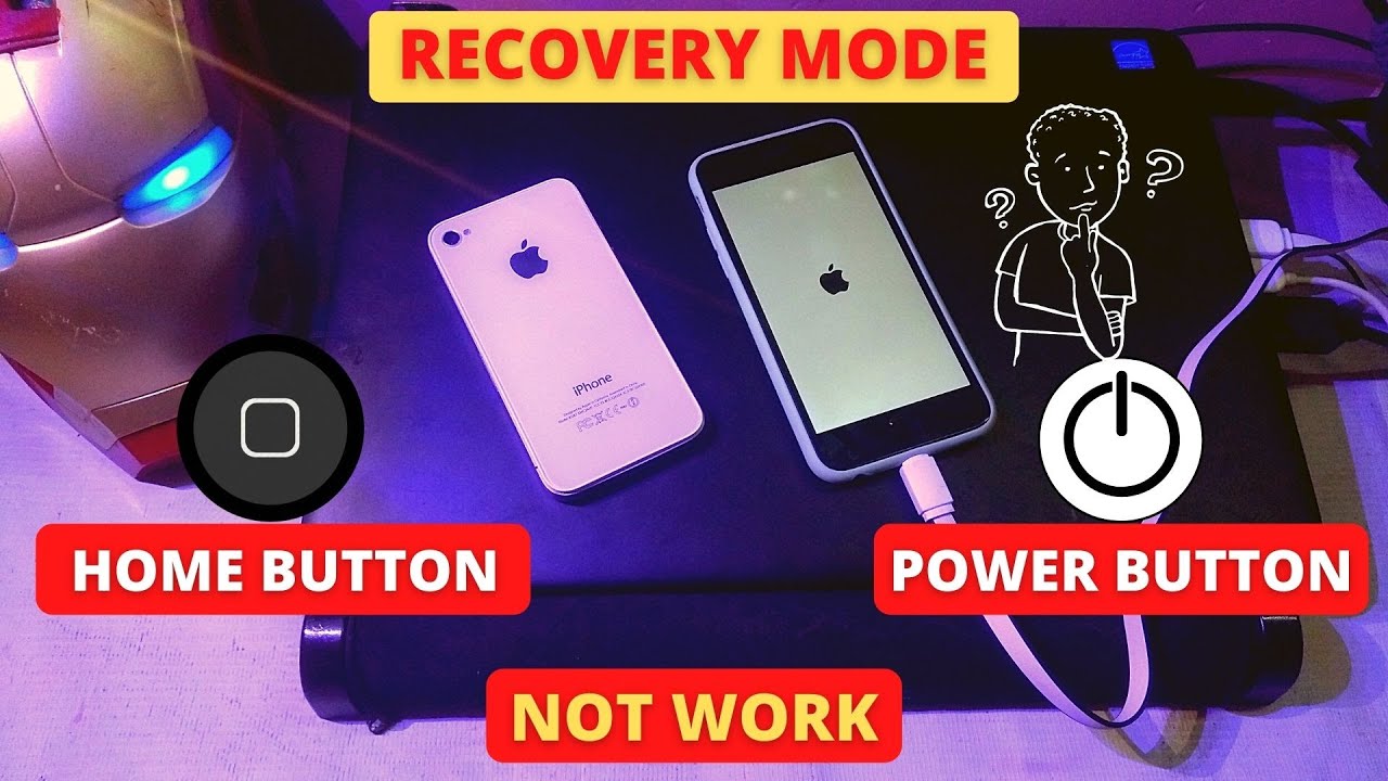 HOW TO ENTER OR EXIT RECOVERY MODE WITHOUT HOME BUTTON | ALL iPhone ...