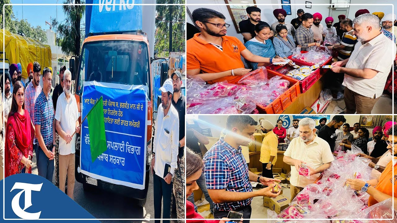 Punjab Food & Civil Supplies Dept prepares food packets for flood ...