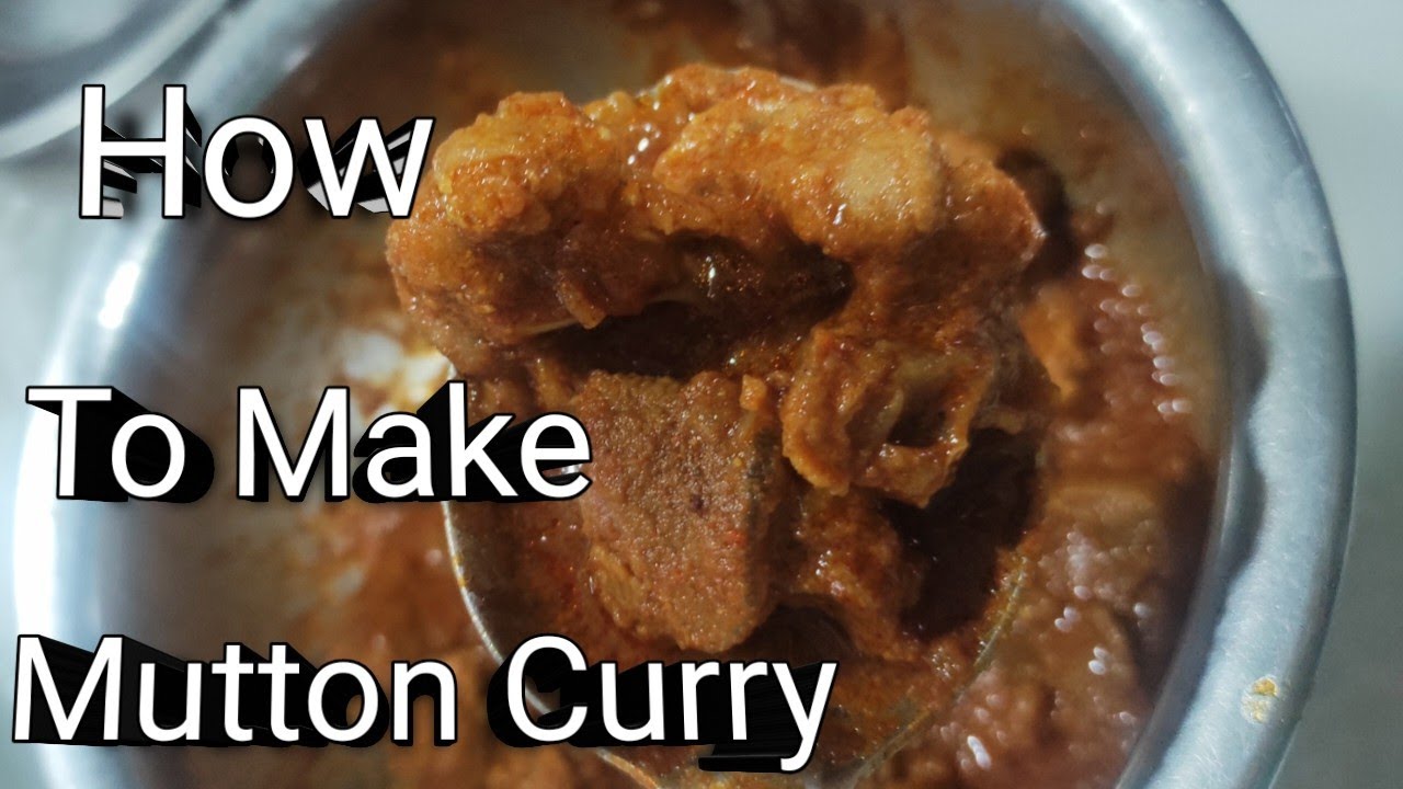 Easy Mutton Curry | Amma's Cooking Recipes - YouTube