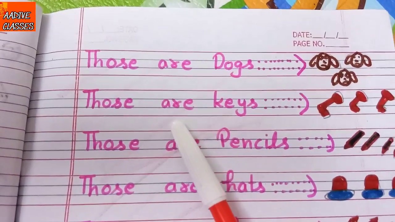 Use of These and Those rules / English Grammar These Those rules ...