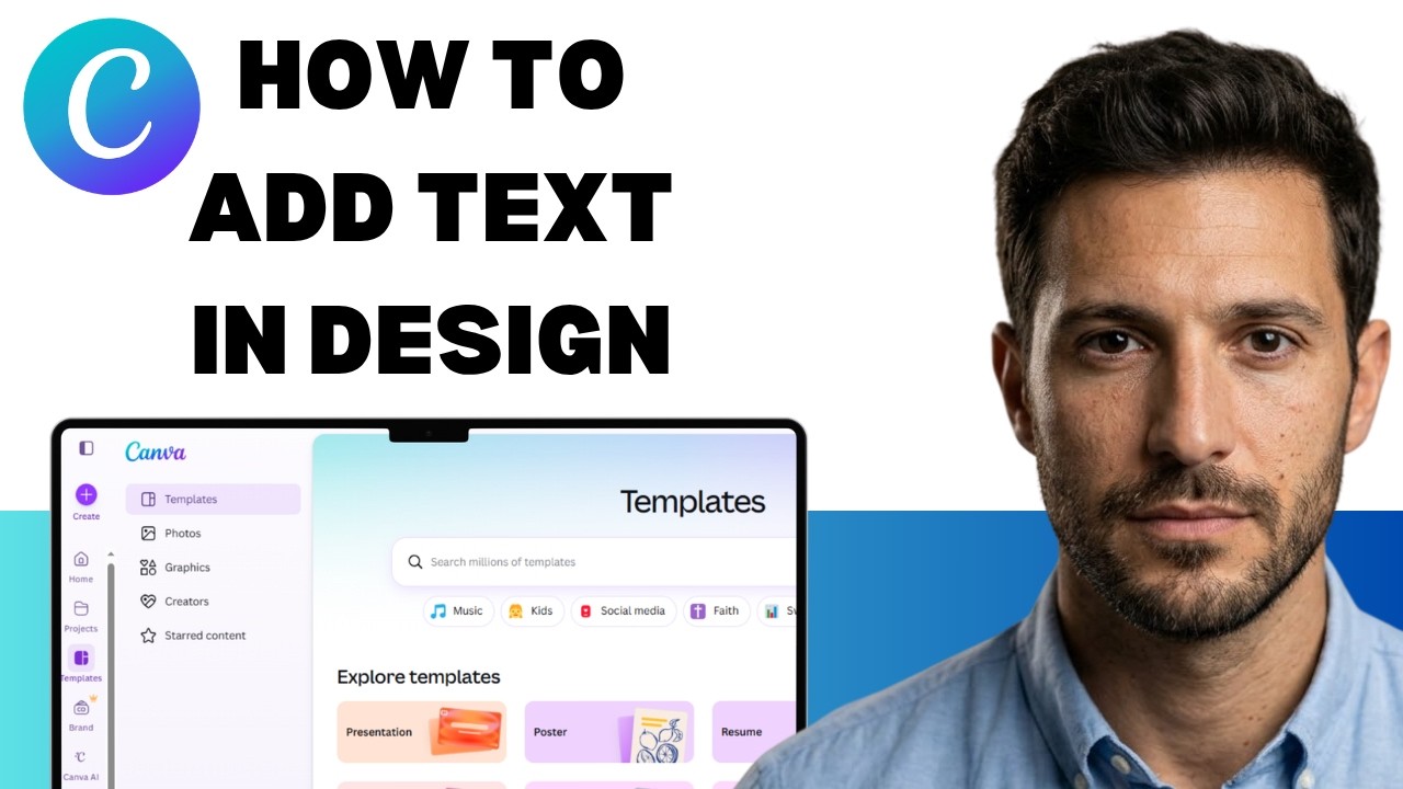 How to Add Text in Canva Designs (full guide) - YouTube