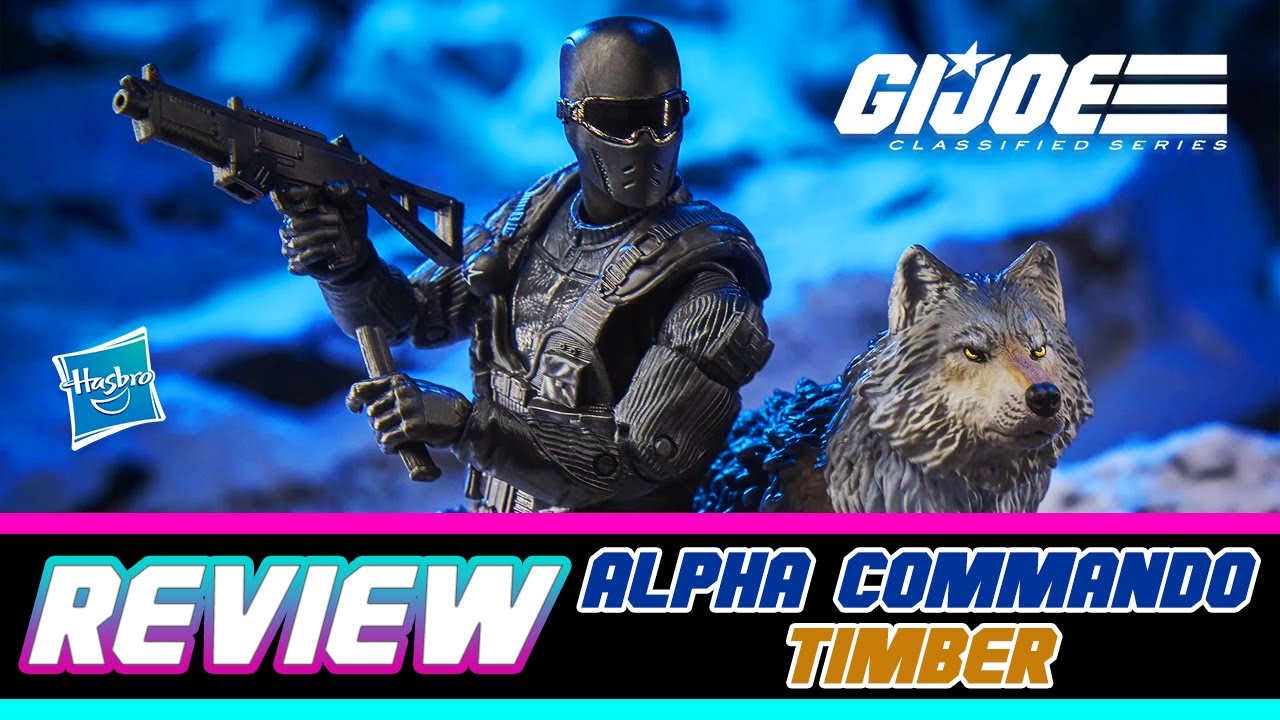 Review: Snake Eyes Alpha Commando + Timber - Gi Joe Classified - YouTube