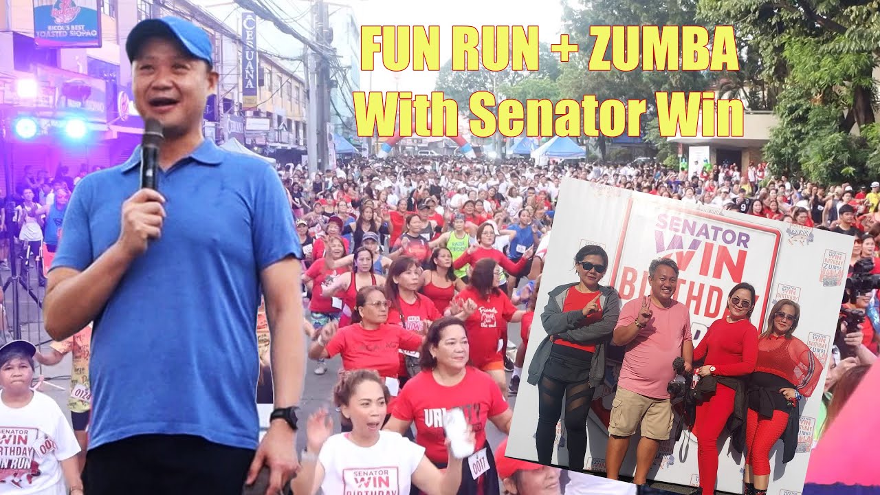 We Joined Senator Win Gatchalian’s Fun Run and Zumba Mania | A Zumba ...