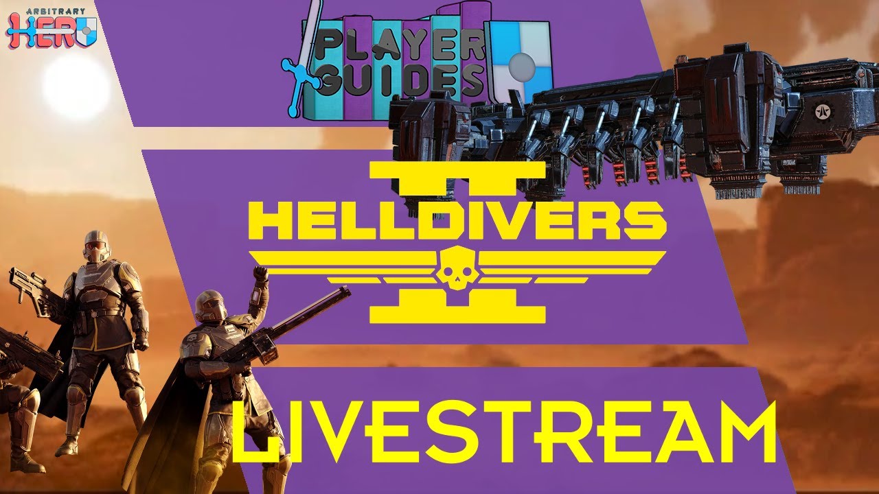 HELLDIVERS 2: CHOOHE CHOOHE Here comes the Patch Train Livestream ...