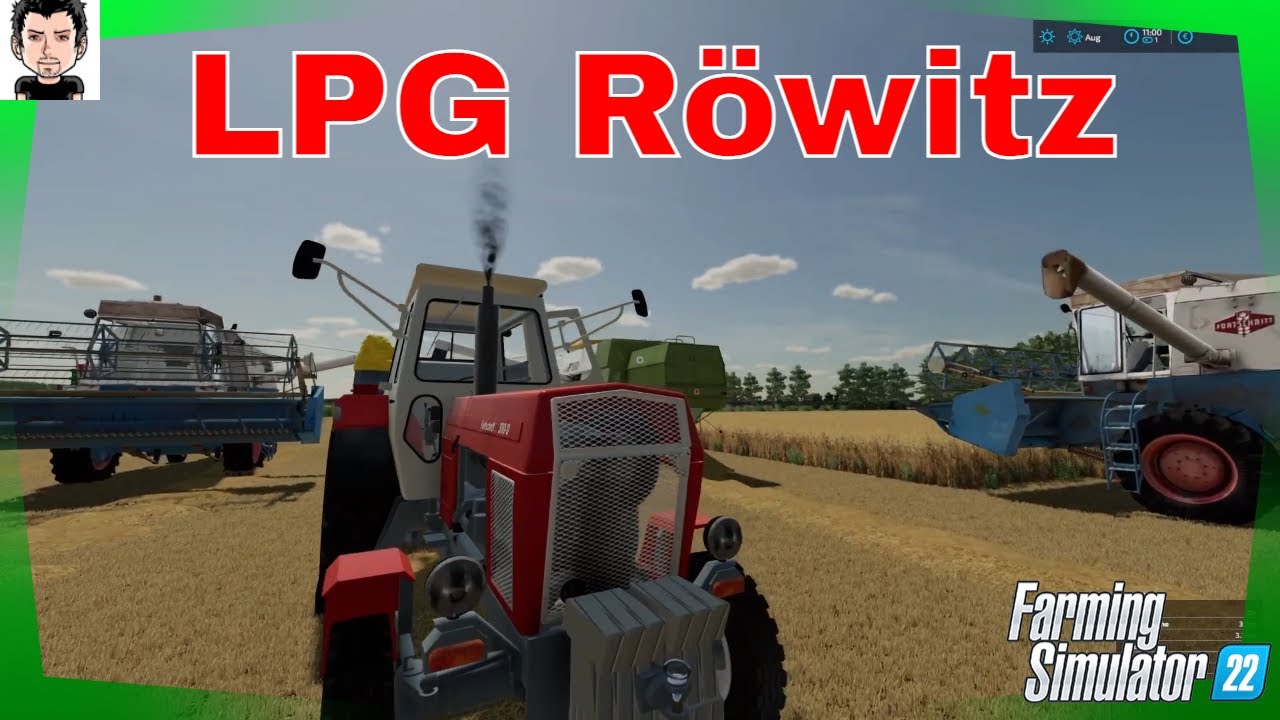 LS22 DDR Landwirtschaft auf der LPG Röwitz #3 #Farming Simulator 22 ...